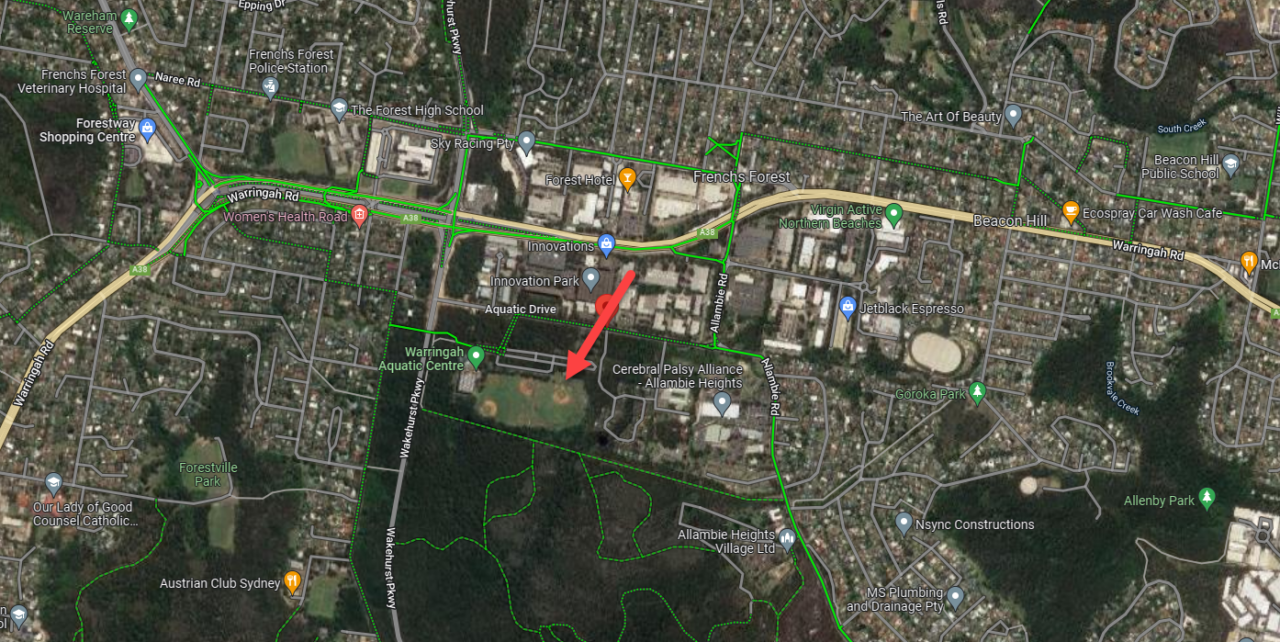 LOCATION | Manly Eagles Baseball